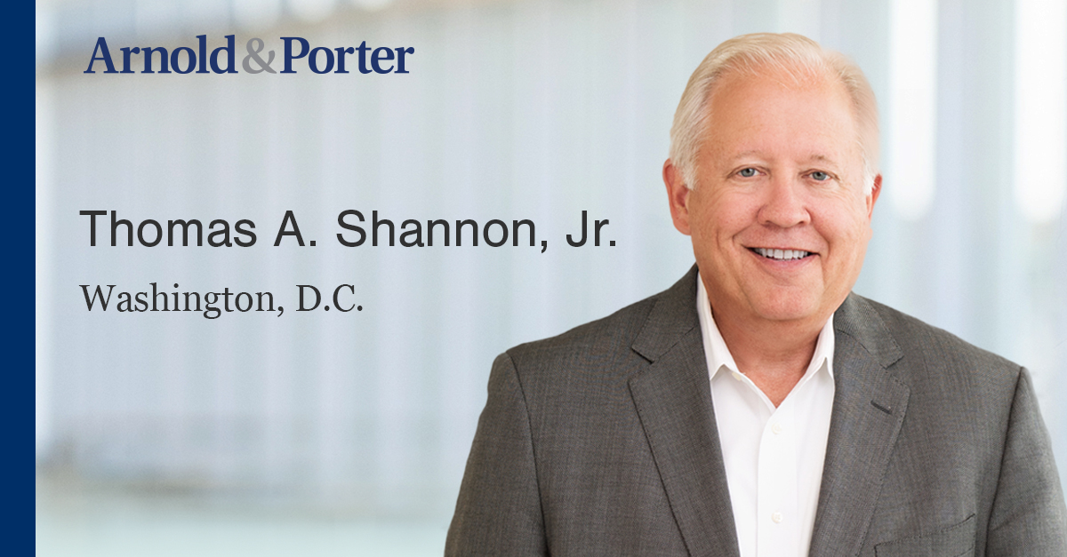 Shannon Shares Thoughts on Unravelling of U.S.-Venezuela Agreement ...