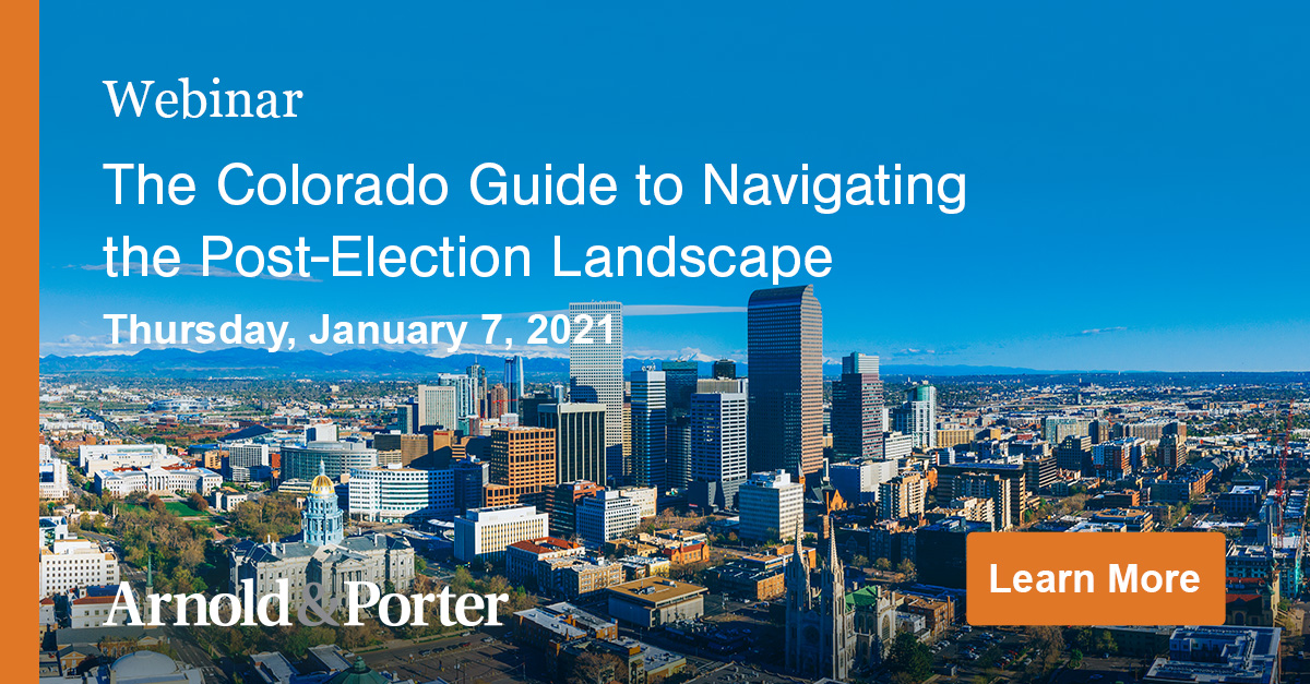 The Colorado Guide to Navigating the Post-Election Landscape | Arnold ...