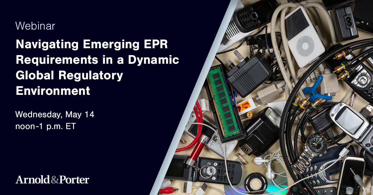Navigating Emerging EPR Requirements in a Dynamic Global Regulatory ...
