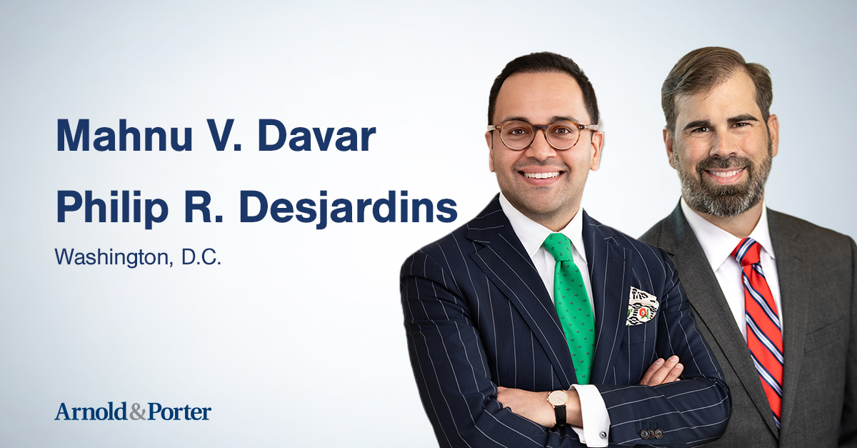 Mahnu Davar and Philip Desjardins Join FDA Watch Podcast To Discuss AI ...